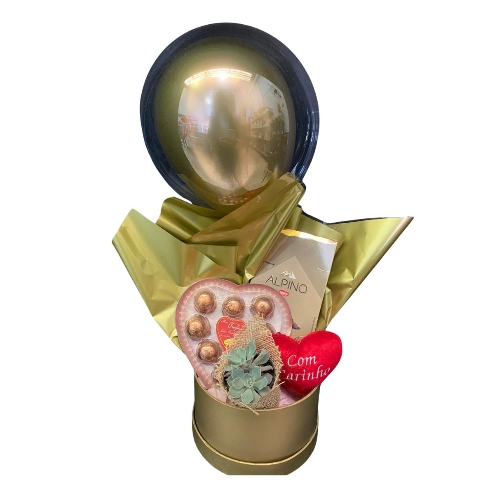 Box Golden | Floricultura Mary Clar